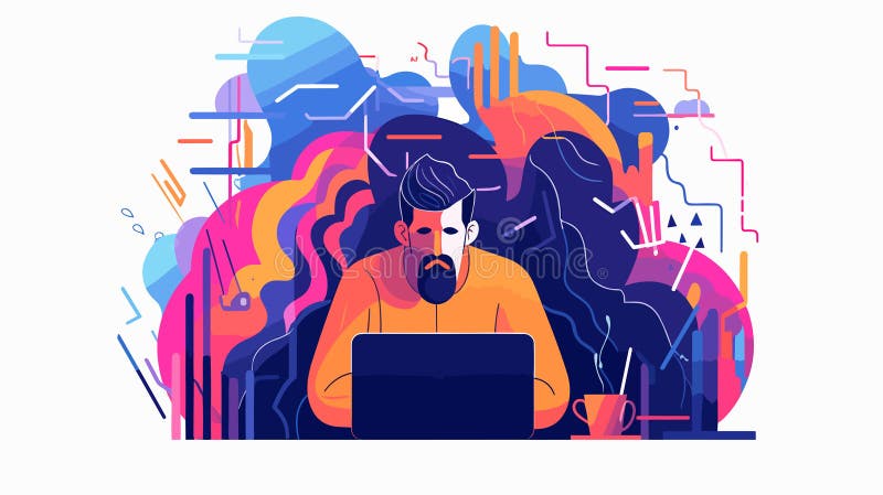 Virtual Vexation: Portraying the Frustrations of a Stressed Man Online ...