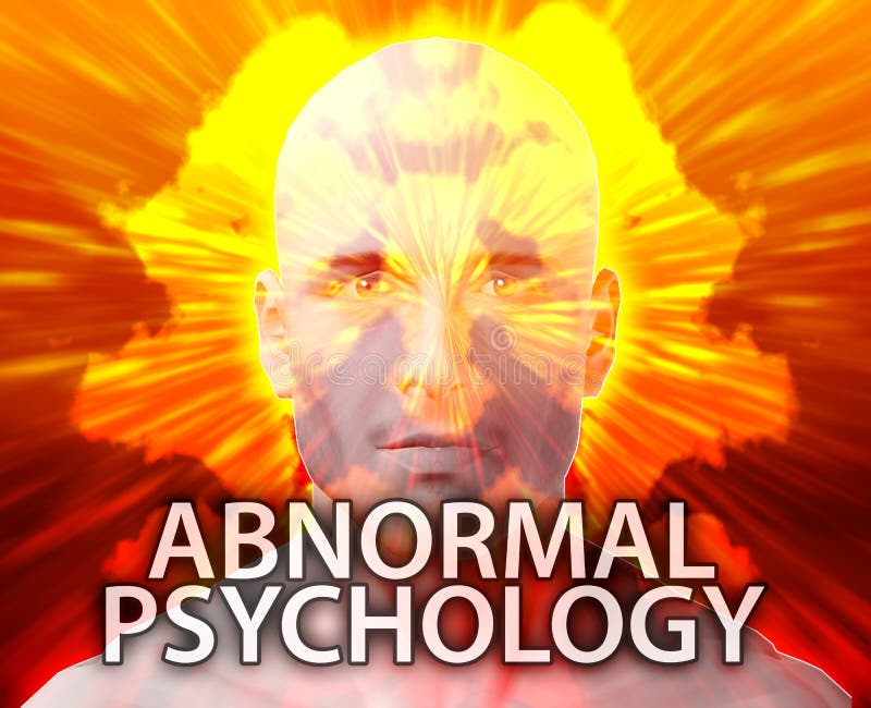 Abnormal Psychology Background Concept Stock Illustration ...