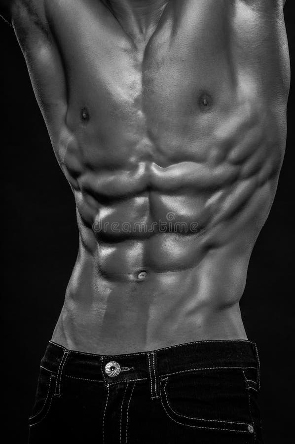 Male abs stock photo. Image of abdomen, healthy, athletic - 35256030