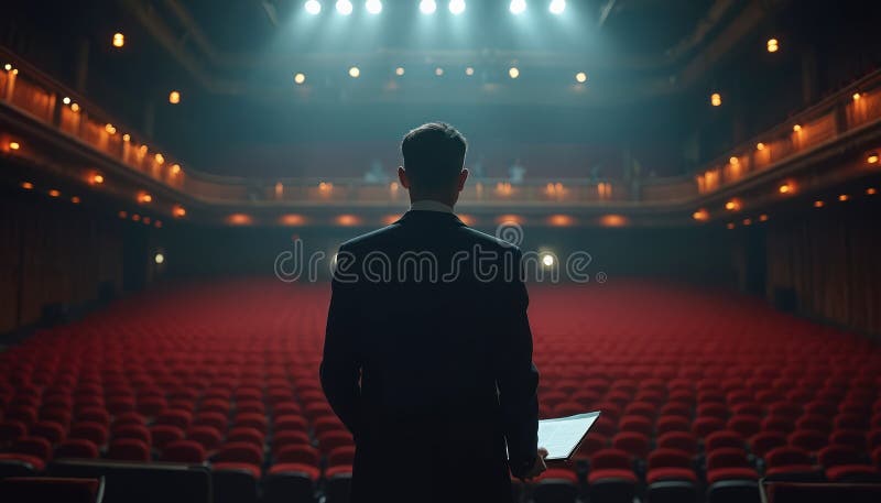 Stage Reading Script Stock Illustrations – 68 Stage Reading Script ...