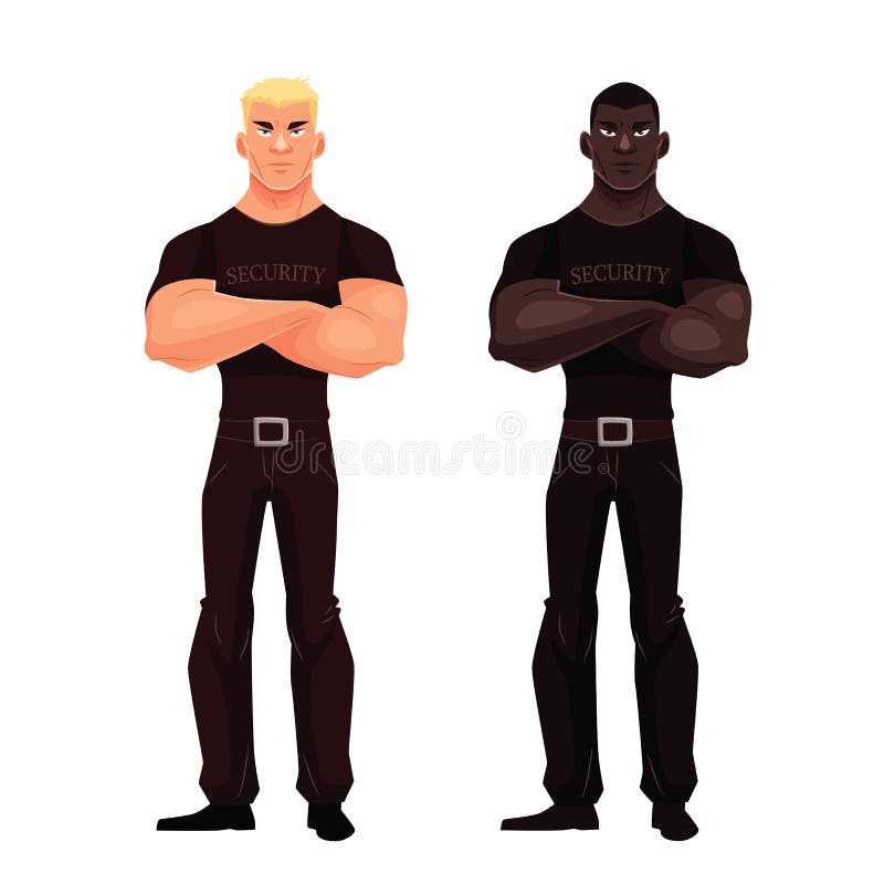 Two Security Guards Stock Illustrations – 74 Two Security Guards Stock ...
