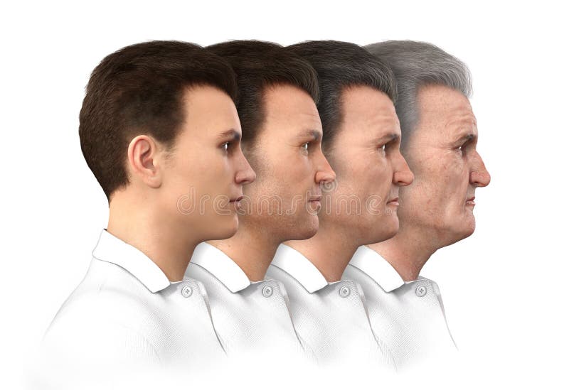 Age Progression Male Stock Illustrations – 44 Age Progression Male ...