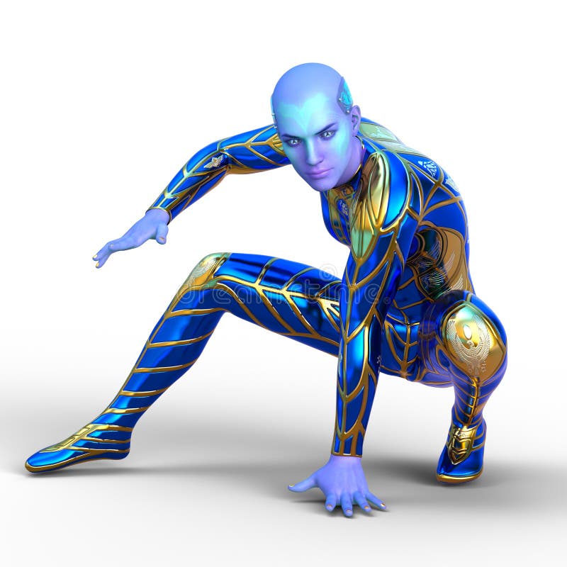 Male android stock photo. Image of battle, body, costume - 76973534