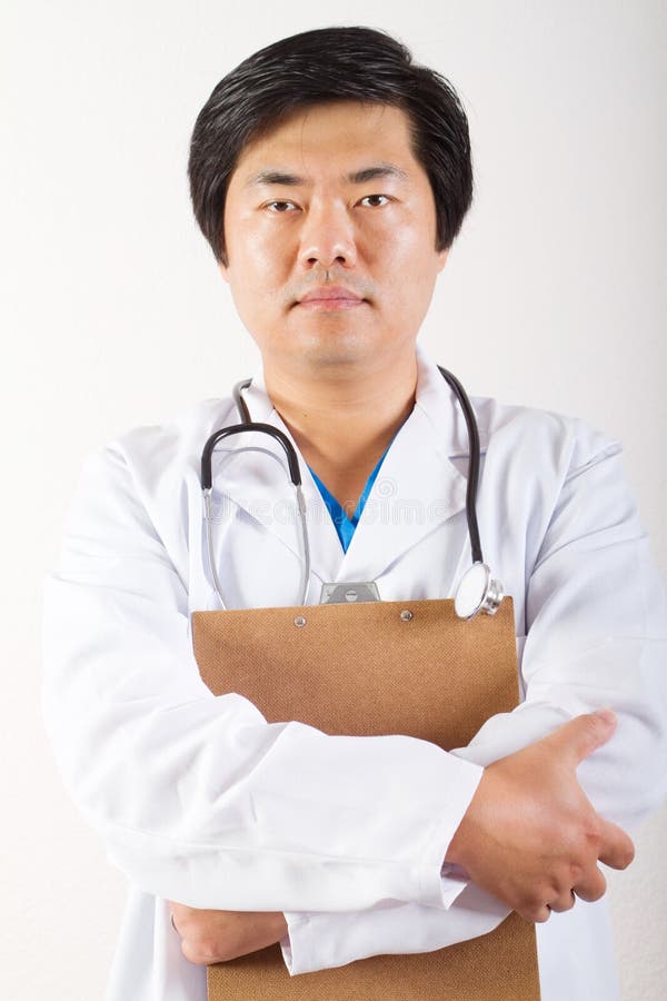 Male asian doctor stock photo. Image of portrait, nurse - 14540932