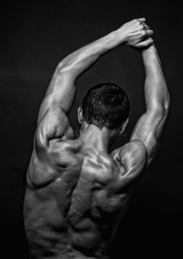 Male back stock image. Image of male, healthy, back, handsome - 78065177
