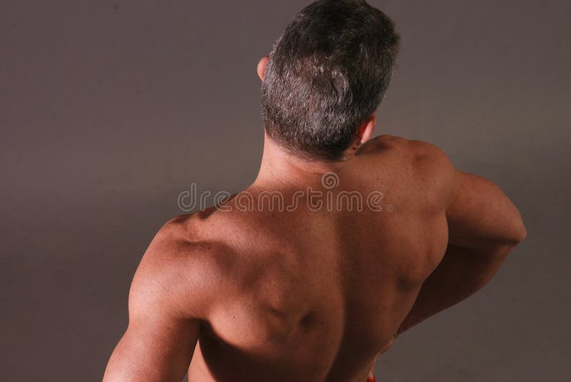 Male back with sword stock image. Image of back, hero, muscle - 361893