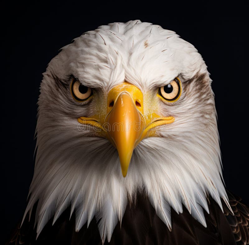 The male bald eagle stock image. Image of species, feather - 309492299