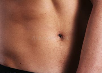 Male body - Belly button stock image. Image of muscle - 1836813
