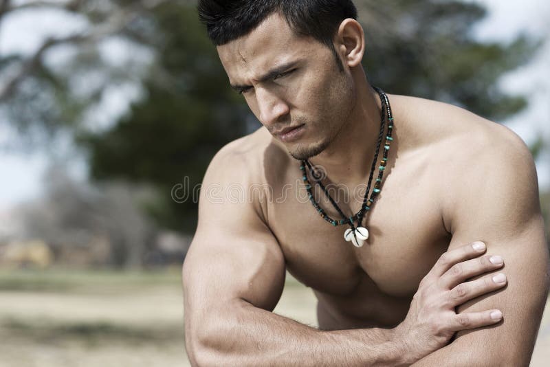 Male Body Builder stock photo. Image of manly, skin, strong - 18694192