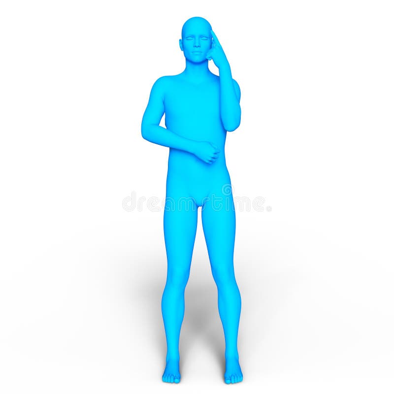 Male body stock illustration. Illustration of science - 94828507