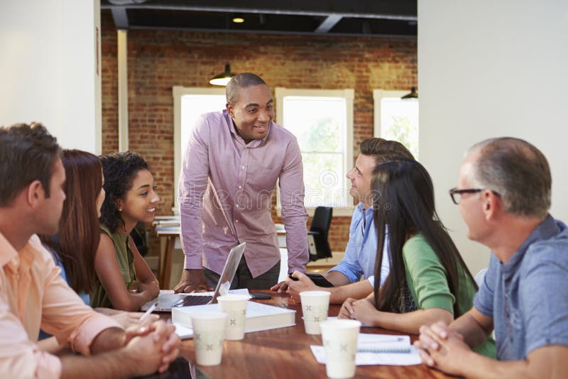 Team of Happy Office Workers Stock Photo - Image of front, face: 32813276
