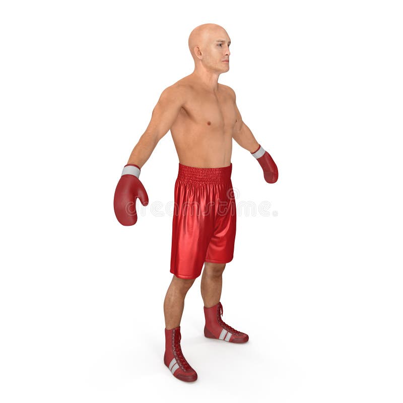 Portrait Muscular Male Boxer Stock Illustrations – 411 Portrait ...