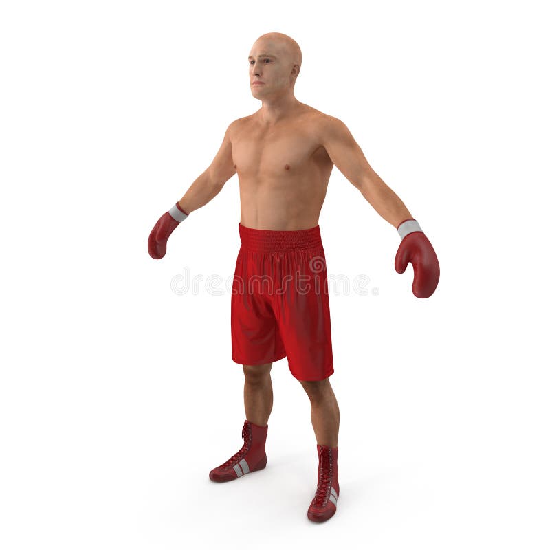 Portrait Muscular Male Boxer Stock Illustrations – 411 Portrait ...