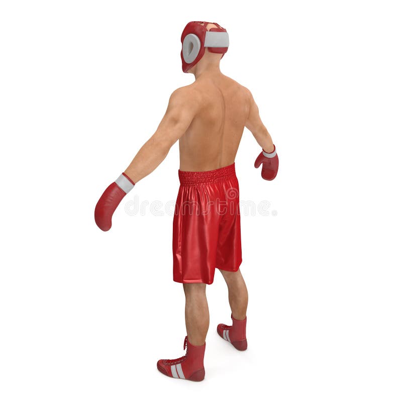 Portrait Muscular Male Boxer Stock Illustrations – 411 Portrait ...