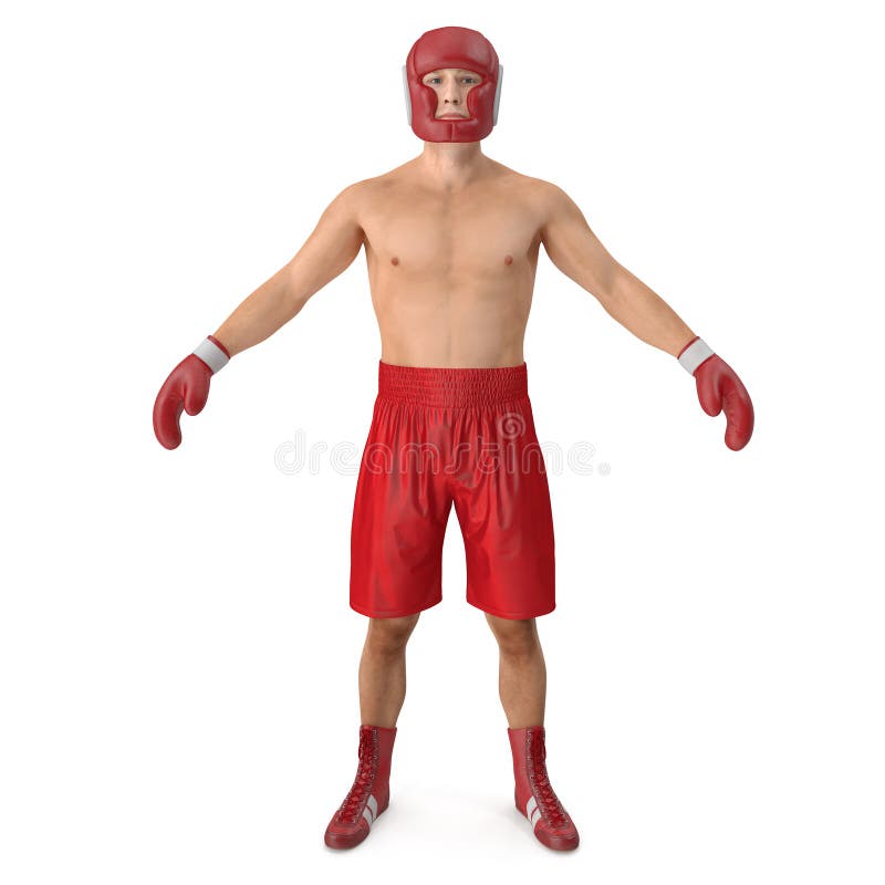 Portrait Muscular Male Boxer Stock Illustrations – 411 Portrait ...