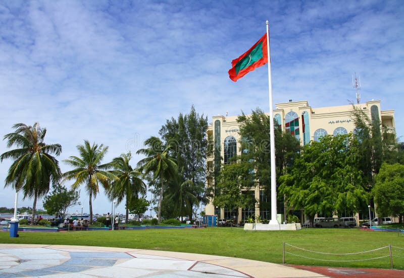 Male - capital of Maldives stock image. Image of place - 12642573