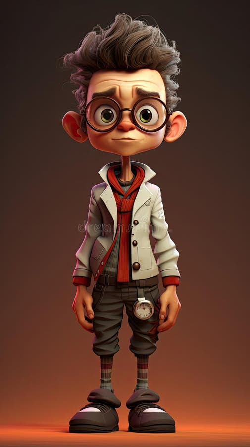 Male Cartoon Character stock illustration. Illustration of avatar ...