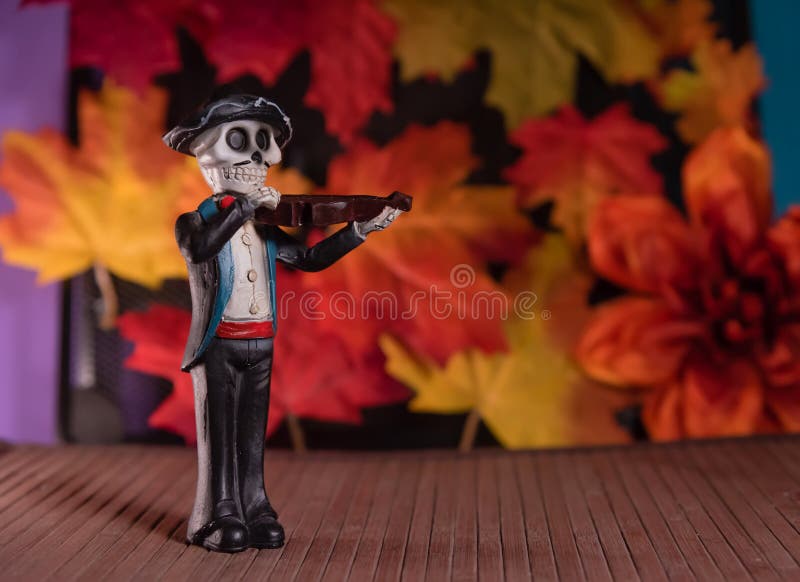 Catrina Skull - Day of the Dead Celebration Stock Image - Image of ...