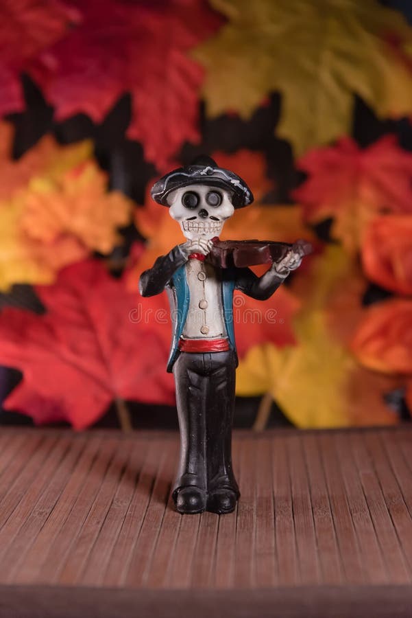 Catrina Skull - Day of the Dead Celebration Stock Image - Image of ...