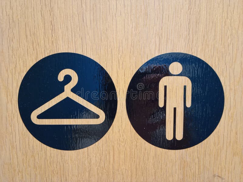 Male changing room symbol stock image. Image of symbol - 240760707