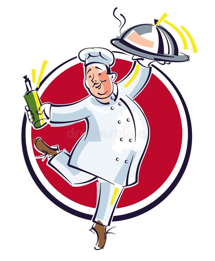 Profession of chef stock vector. Illustration of profession - 43575027