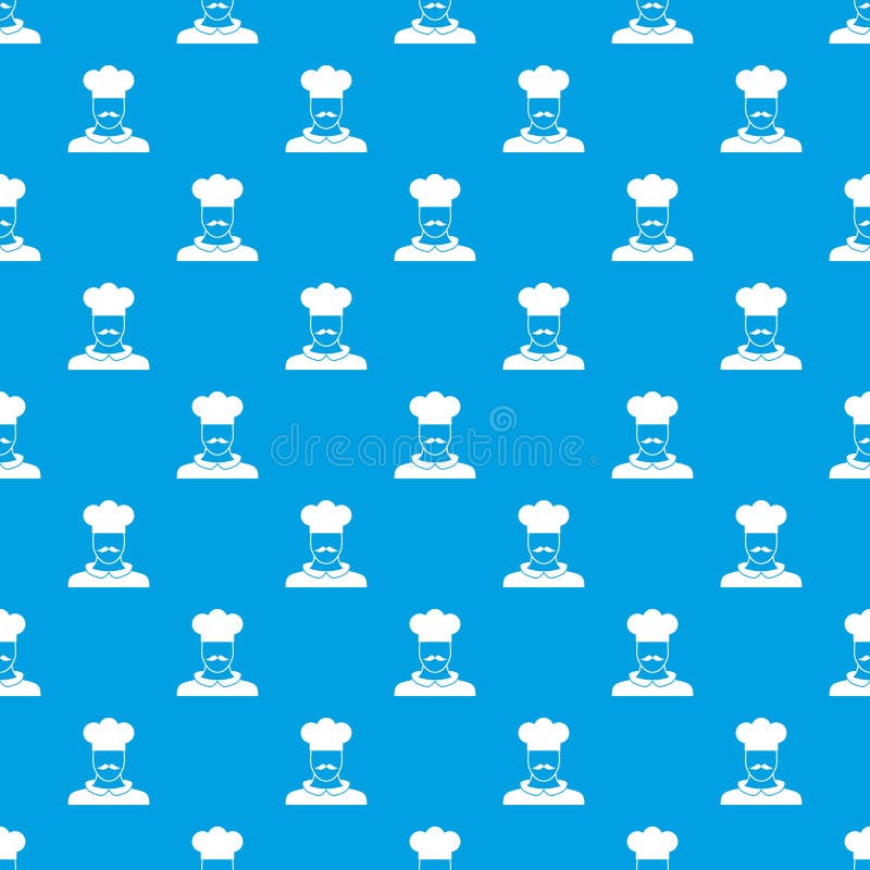 Chef seamless pattern stock vector. Illustration of kitchener - 51834343