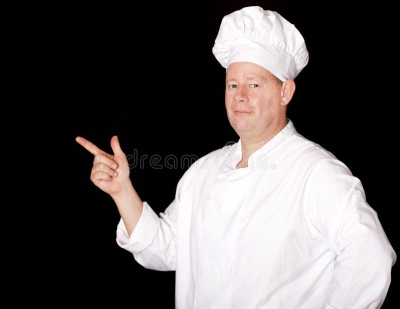 Chef stock image. Image of chef, positivity, food, isolated - 4995601