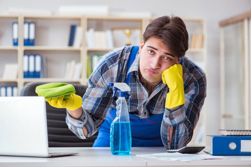 877 Tired Male Janitor Stock Photos - Free & Royalty-Free Stock Photos ...