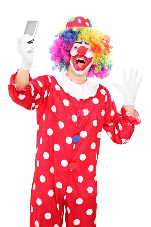 Curious Clown stock image. Image of grin, happy, smiling - 1577897