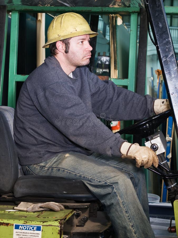 Male Construction Worker stock photo. Image of machinery - 46270682