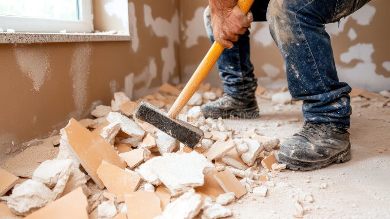 119 Worker Using Sledgehammer Grinder Stock Photos - Free & Royalty ...