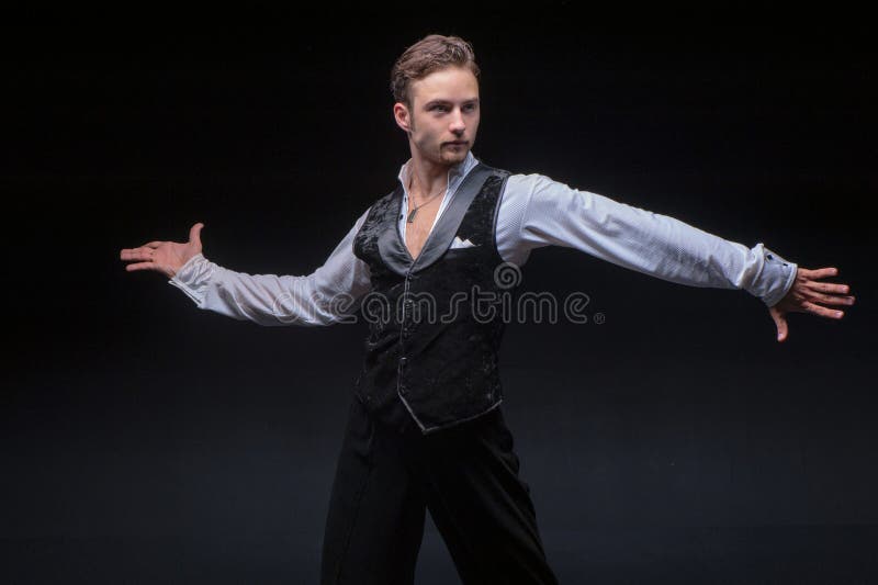 Male dancer stock photo. Image of sport, performer, posing - 35397918