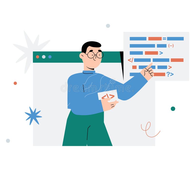 Developer Writing Code Stock Illustrations – 2,227 Developer Writing Code Stock Illustrations ...