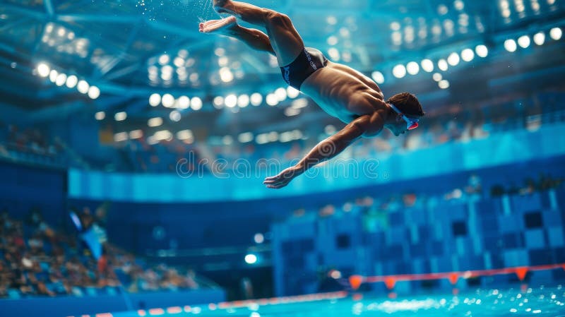 Male Diver from Great Britain Captures the Thrill of Diving in ...