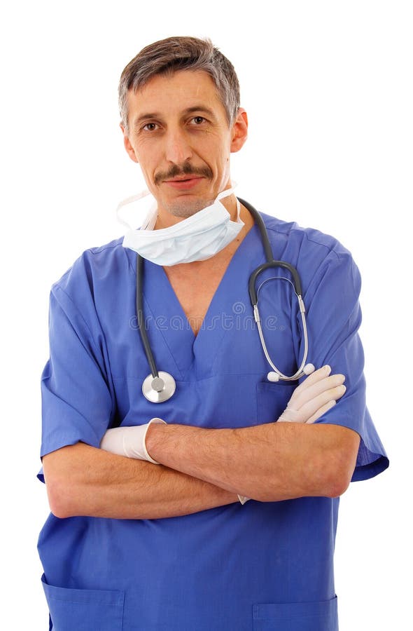 Male doctor stock image. Image of caucasian, care, person - 13284341