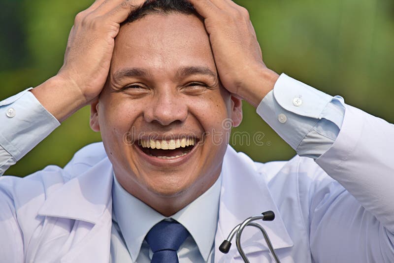 Male Doctor Memory Problems Stock Photo - Image of memory, male: 114830192