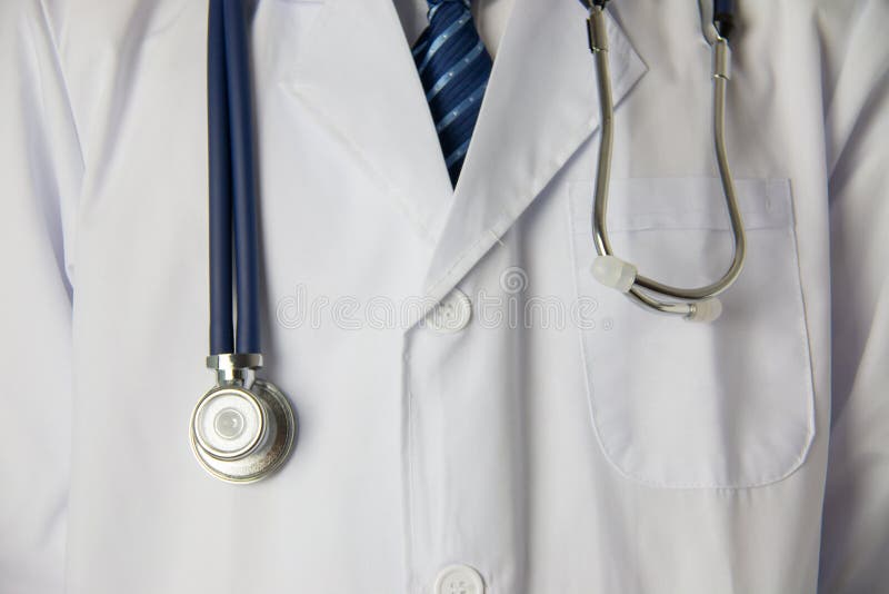 Male Doctor with Stethoscope Stock Photo - Image of male, doctor: 50198638