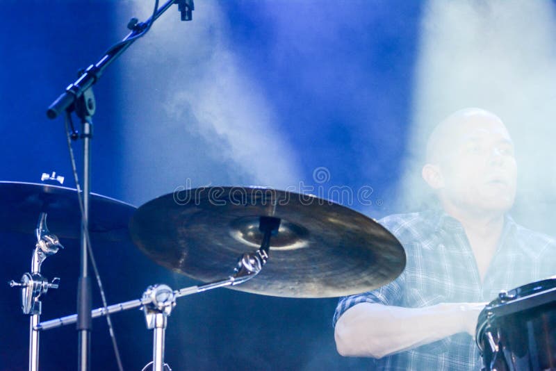 Male drummer editorial image. Image of events, stage - 88901835