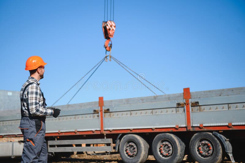 Male Engineer Construction Checking and Maintenance of Parts of ...