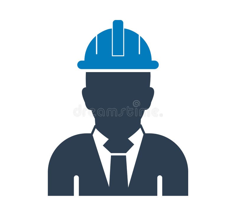 Male Engineer Profile Icon. Stock Vector - Illustration of design ...