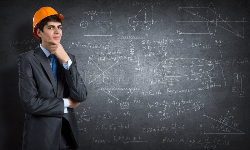 Male engineer stock photo. Image of handsome, modern - 62308160