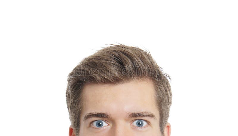 Male eyes staring stock photo. Image of look, hiding - 54082992