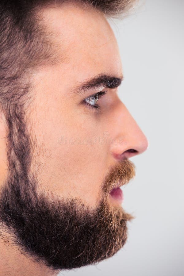 Male face stock image. Image of shirt, modern, serious - 57493245