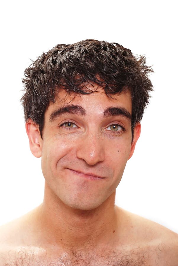 Male facial expression stock photo. Image of male, expression - 7794126