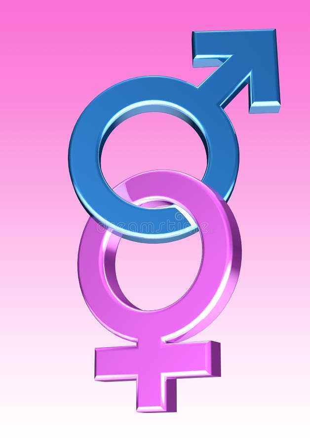 Male female stock illustration. Illustration of biology - 1201422