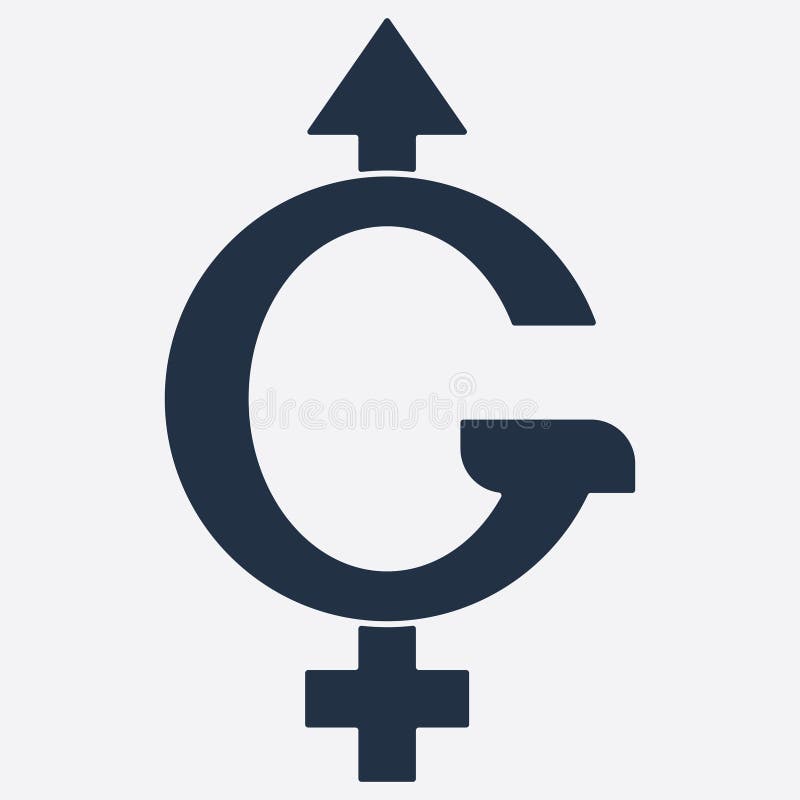 Male and Female Gender Logos Stock Illustration - Illustration of equal ...