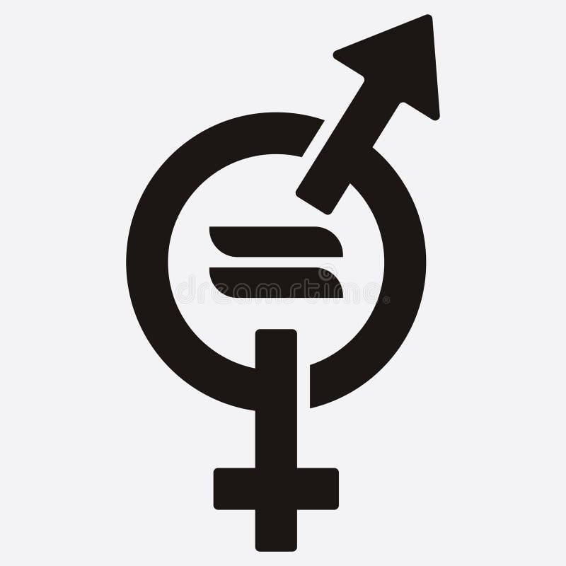 Male and Female Gender Logos Stock Vector - Illustration of equality ...