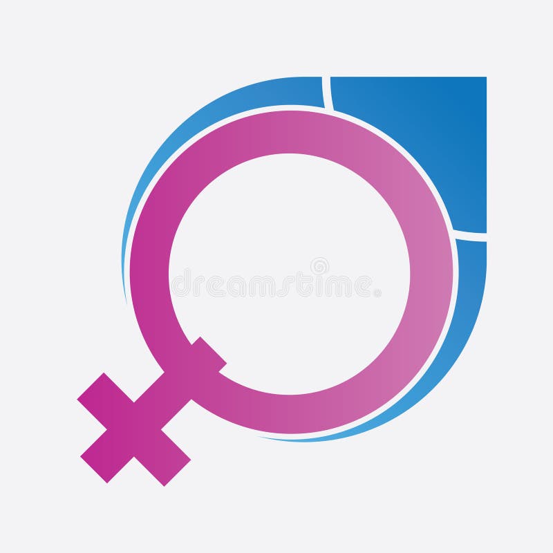 Male and Female Gender Logos Stock Vector - Illustration of male, logo ...