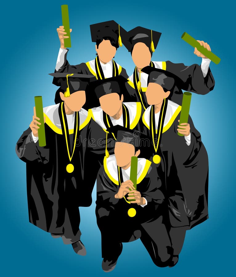 Commencement Stock Illustrations – 4,799 Commencement Stock ...