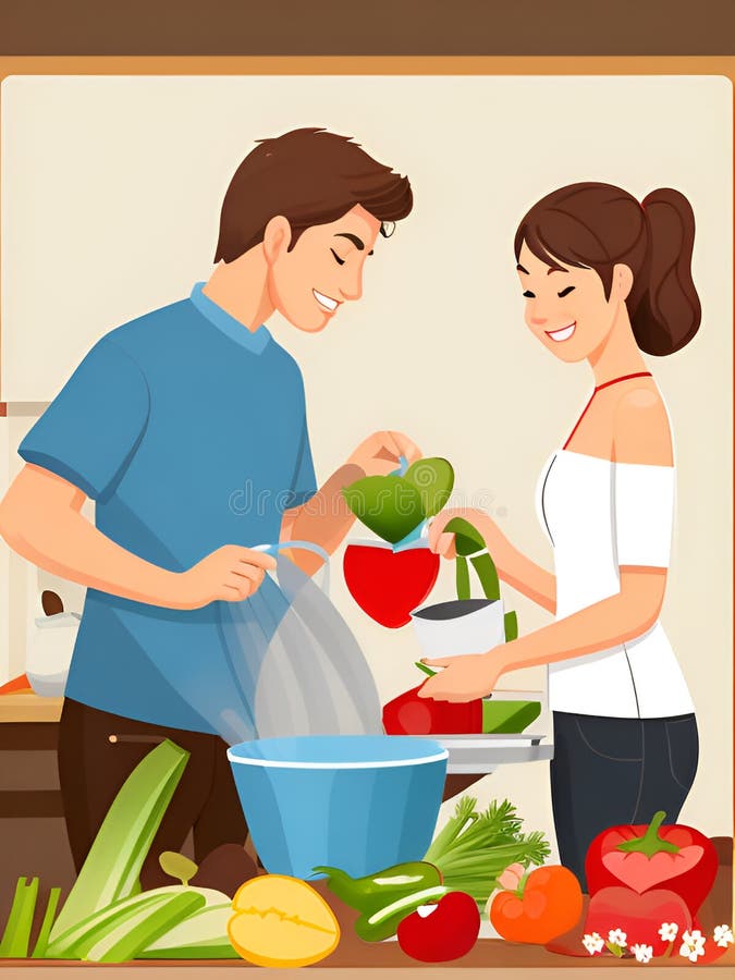 Male and Female Intimate Lovers Romantic Lovers Love Warm Kitchen ... Male and Female Intimate Lovers Romantic Lovers Love Warm Kitchen ...